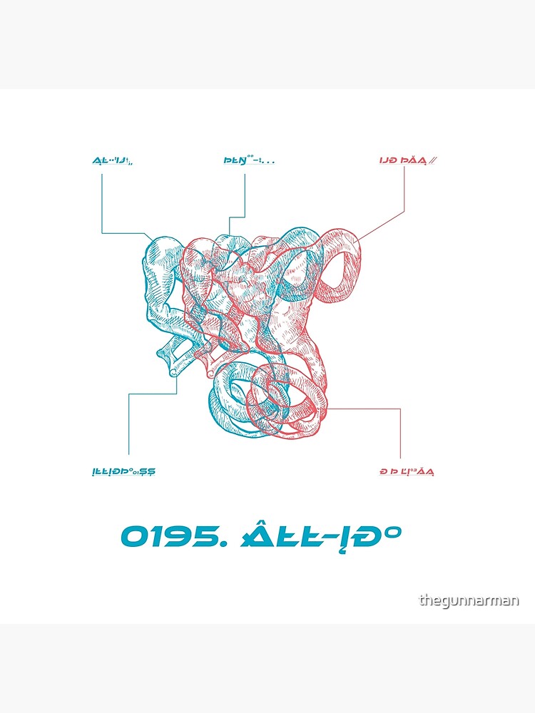 "Alien diagram" Poster for Sale by thegunnarman | Redbubble