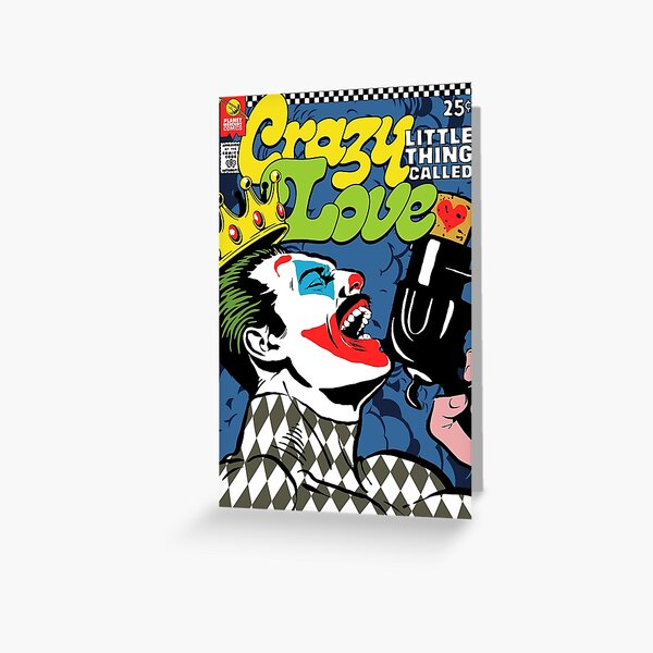 "Crazy" Greeting Card by butcherbilly | Redbubble