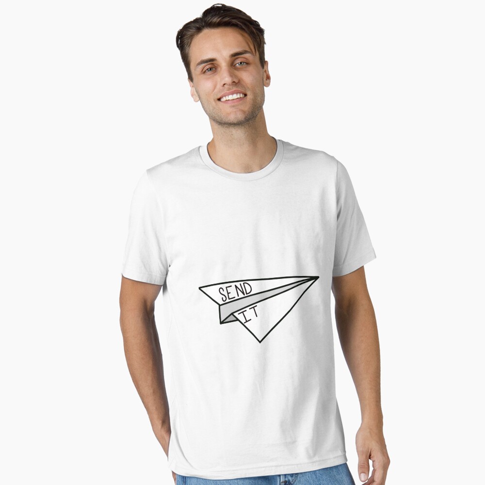 "Send It Paper Plane" Sticker for Sale by kls98 | Redbubble