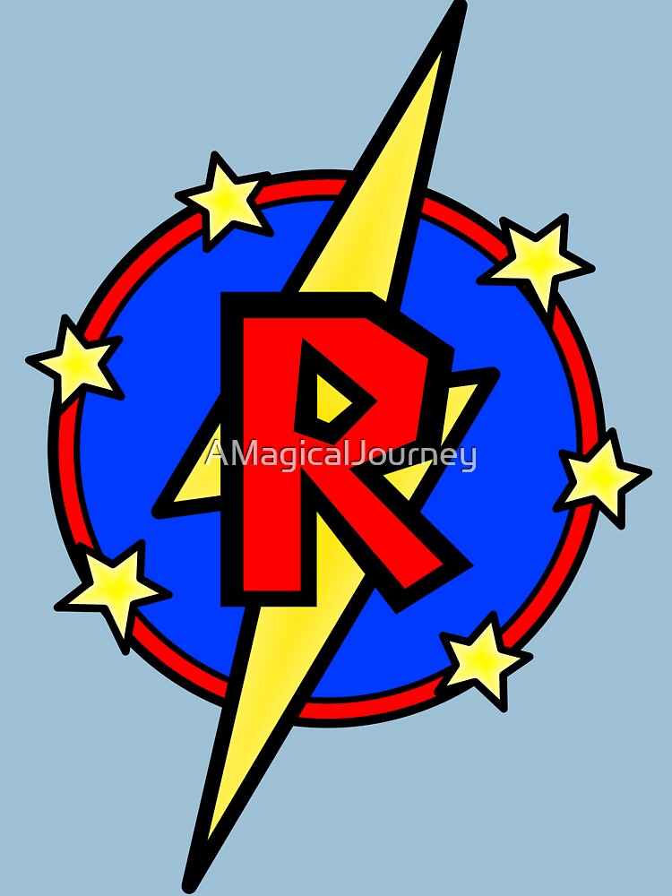 "Cute Little SuperHero Geek - Super Letter R" T-shirt by ...