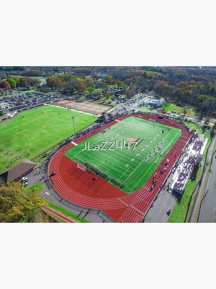 "Agawam High School Football Field" Art Board Print for Sale by ...