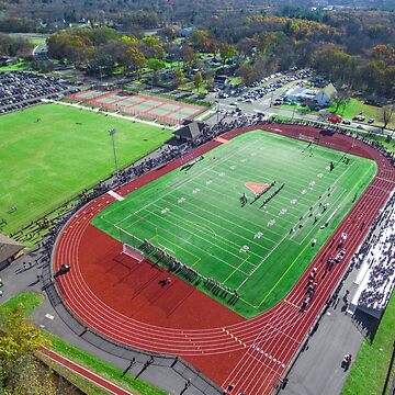 "Agawam High School Football Field" Art Board Print for Sale by ...