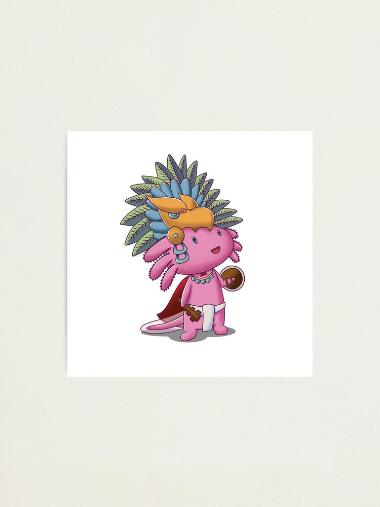 "Axolotl Warrior" Photographic Print by wolflink06 | Redbubble