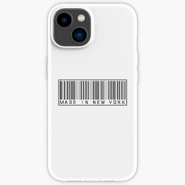 "Made in New York Barcode" iPhone Case for Sale by heeheetees | Redbubble