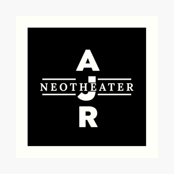 "AJR Neotheater Logo" Art Print by usernate | Redbubble