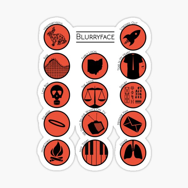 "Blurry" Sticker for Sale by Aetherless | Redbubble