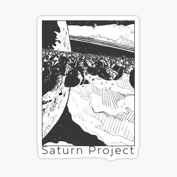 "Saturn Project" Sticker for Sale by Chris-Conroe | Redbubble