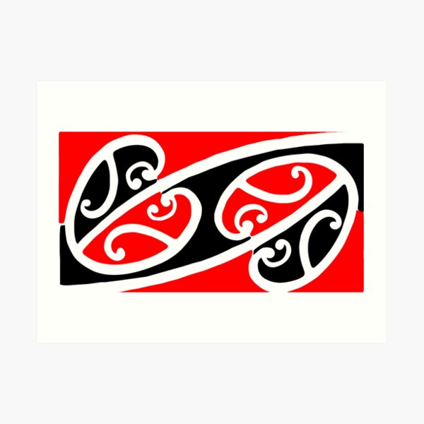 "Maori Kowhaiwhai Pattern 2" Art Print for Sale by CroyleC | Redbubble