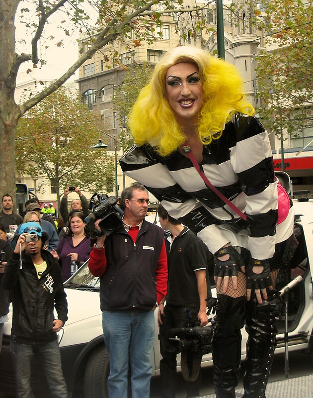 "Giant Drag Queen" by Andrew Makowiecki | Redbubble