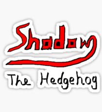 Shadow the Hedgehog: Stickers | Redbubble