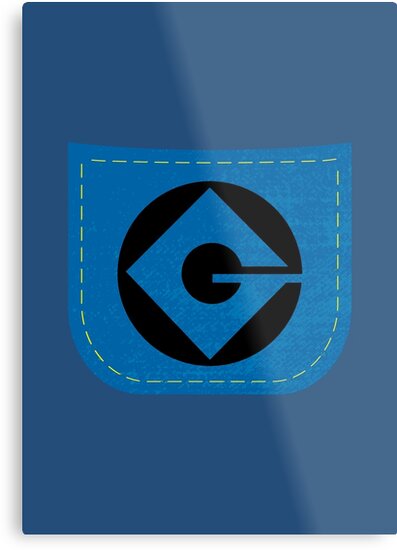 "Minion's Pocket" Metal Prints by marslegarde | Redbubble