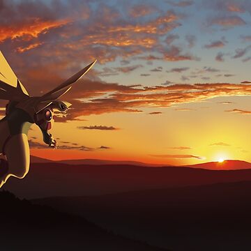 "The Last Light" Poster by Space-Guard | Redbubble