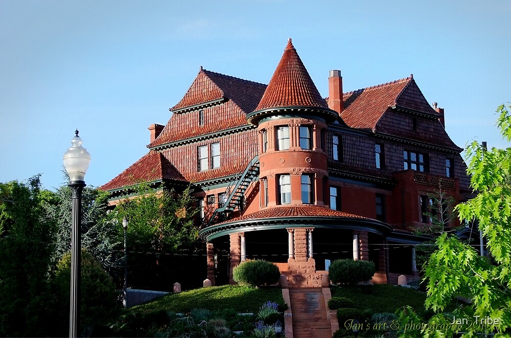 "The McCuran Mansion built in 1901 ~ Salt Lake City USA " by Jan Tribe ...