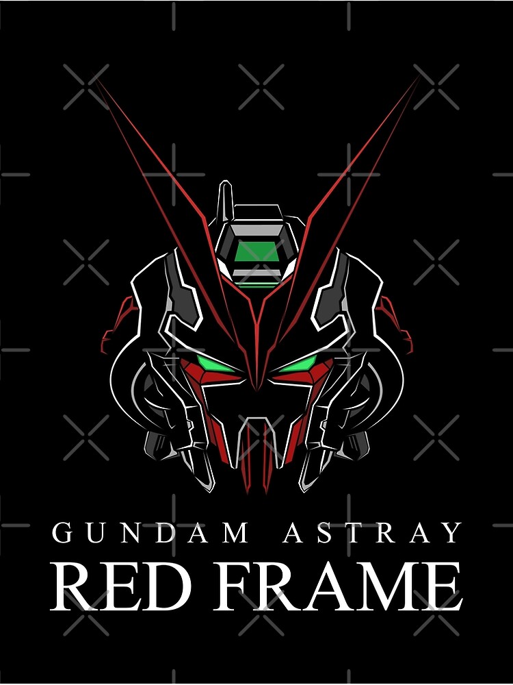 "Gundam Astray Red Frame EdgeArt" Poster by rayengzh | Redbubble