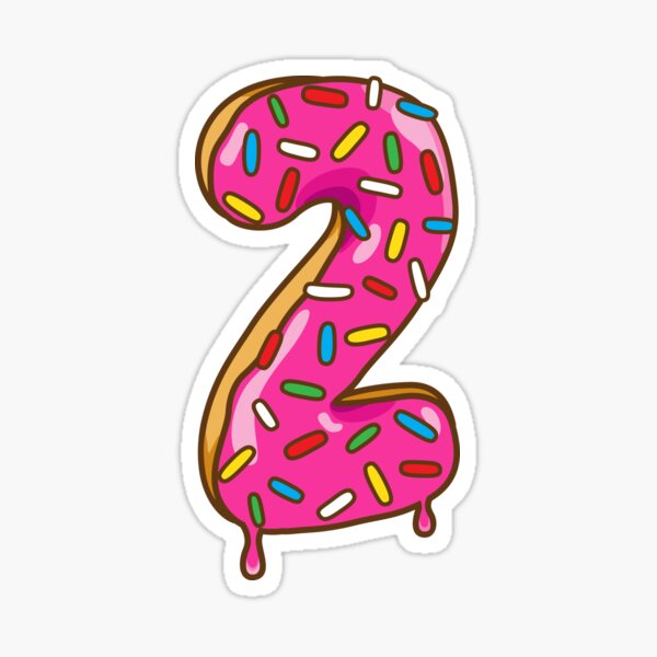 "Donut 2" Sticker for Sale by plushism | Redbubble