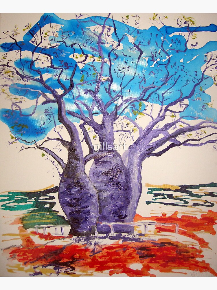 "Boab Tree " Art Print for Sale by gillsart | Redbubble