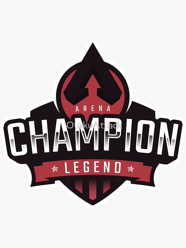 "Apex Legends - Arena Champion" Sticker for Sale by OtakuAttack | Redbubble