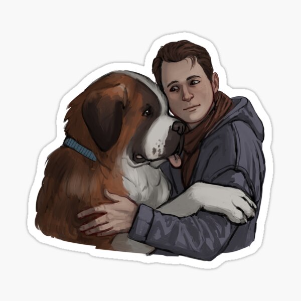 "DBH Hug 2" Sticker for Sale by julientel | Redbubble