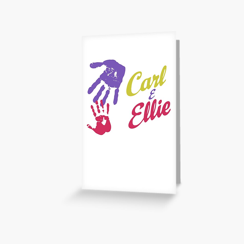 "Carl and Ellie" Greeting Card for Sale by LlamaWrangler | Redbubble