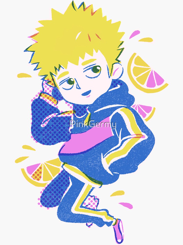 "Lemon boy" Sticker for Sale by PinkGermy | Redbubble