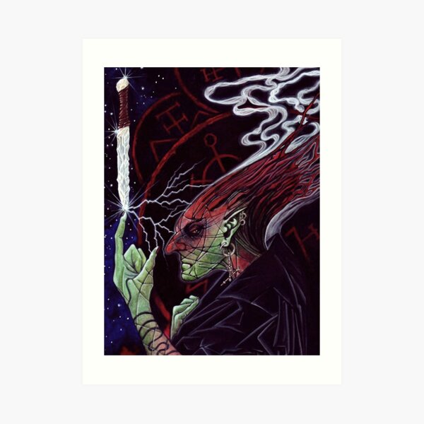 "The Occultist by Stuart Littlejohn" Art Print for Sale by Qpublishing ...