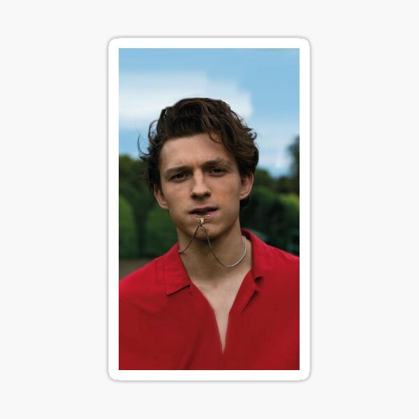 "Tom Holland " Sticker for Sale by smileeveryday12 | Redbubble