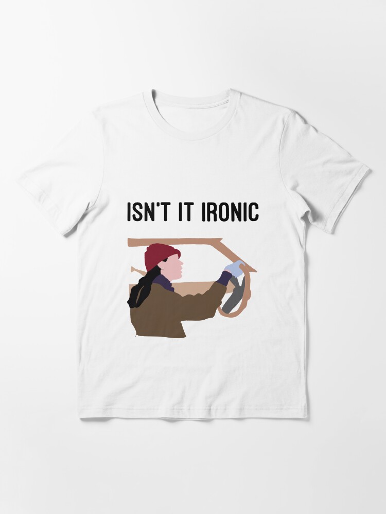 "Ironic " T-shirt for Sale by nadirasimone | Redbubble | ironic t ...
