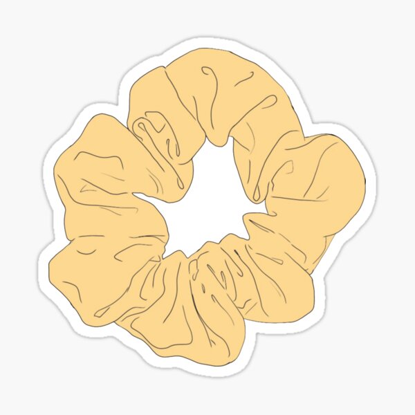 "Scrunchie sticker" Sticker for Sale by MAIRJ | Redbubble