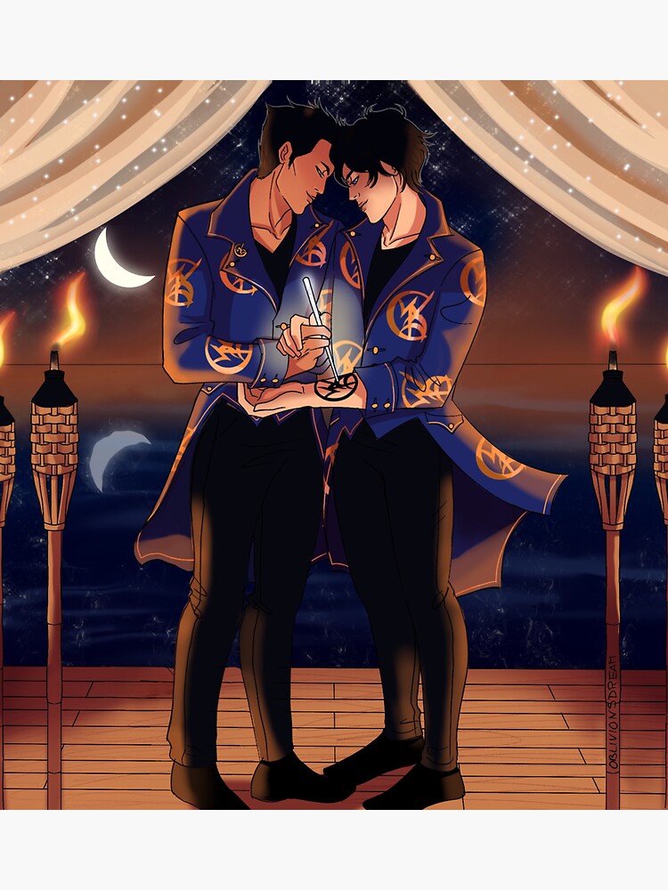 "Malec Wedding" Sticker by Oblivionsdream | Redbubble