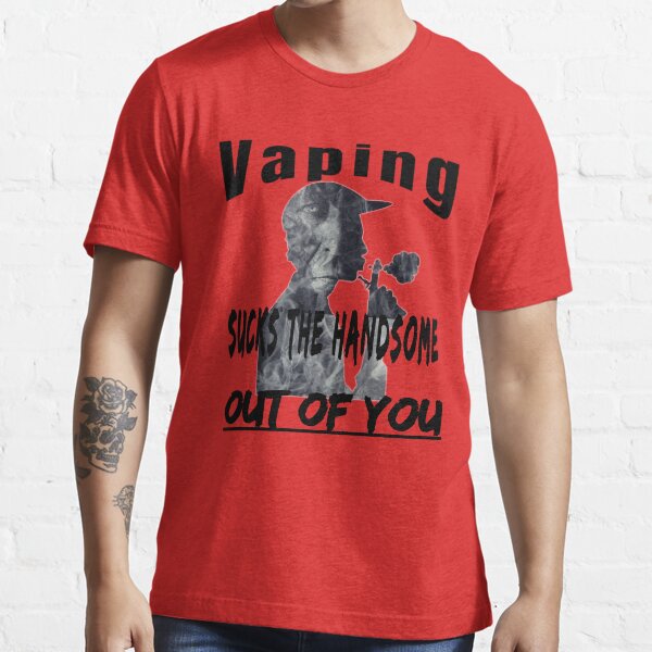 "Anti Vaping Smoking Tobacco Control Design" T-shirt for Sale by ...