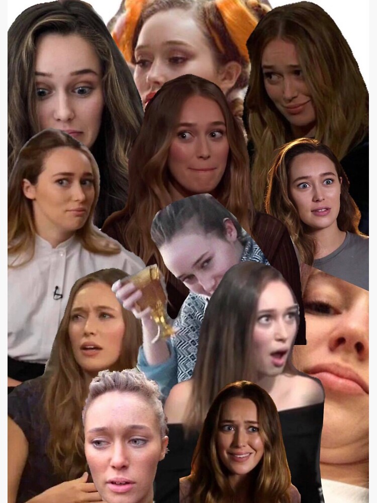 "alycia debnam-carey meme" Sticker for Sale by cassiansnesta | Redbubble