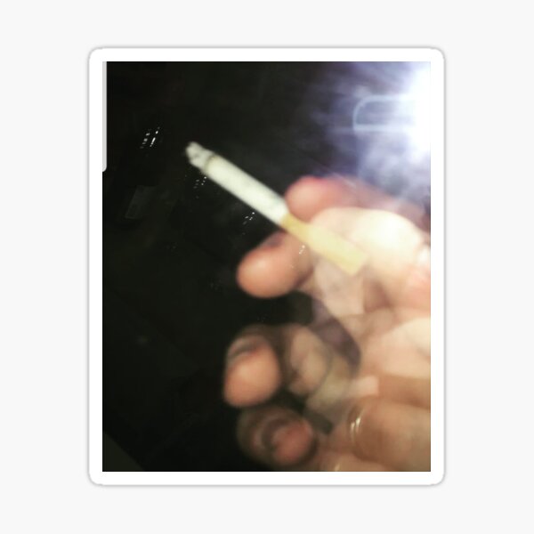 "Cigarette" Sticker for Sale by Ninamarieke | Redbubble