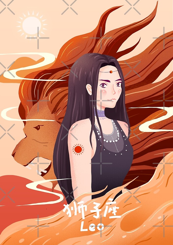 "Constellation Leo Girl" by leen12 | Redbubble