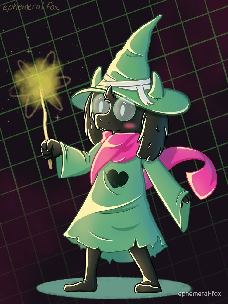 "Ralsei Cast PACIFY !" by ephemeral-fox | Redbubble