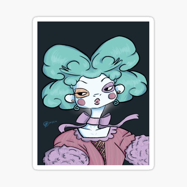 "Clown Misty" Sticker for Sale by jozzlwow | Redbubble