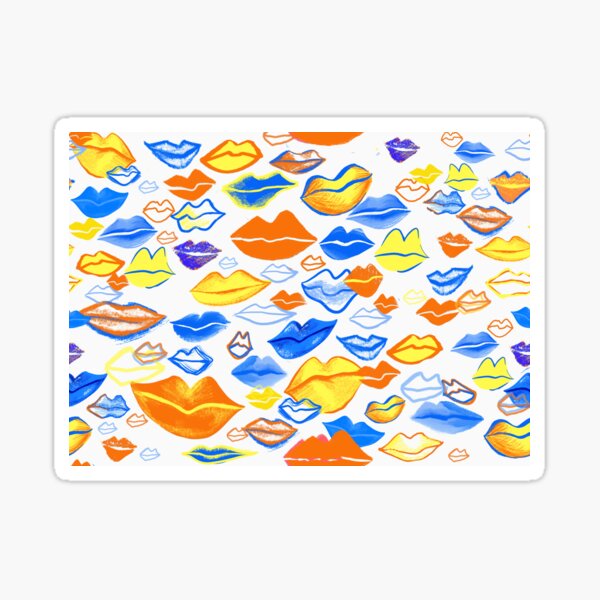"Let's Gossip" Sticker for Sale by lindseygillart | Redbubble