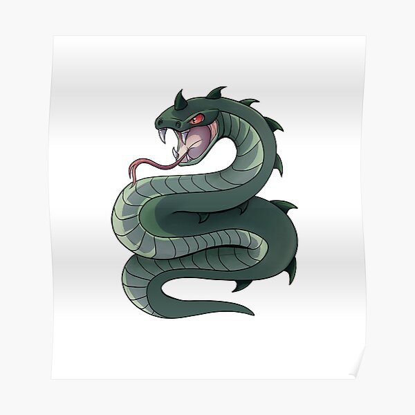 "Basilisk" Poster von Bekssketches | Redbubble