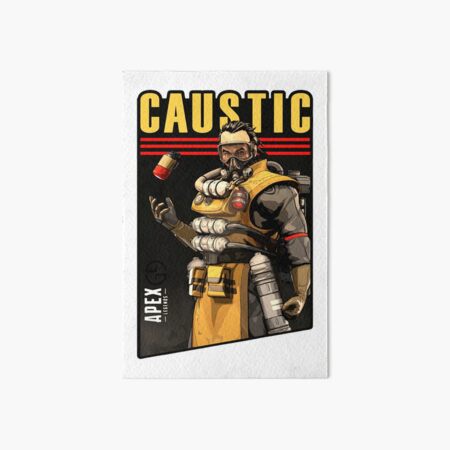 "Apex legends caustic" Art Board Print for Sale by rimmbubble | Redbubble