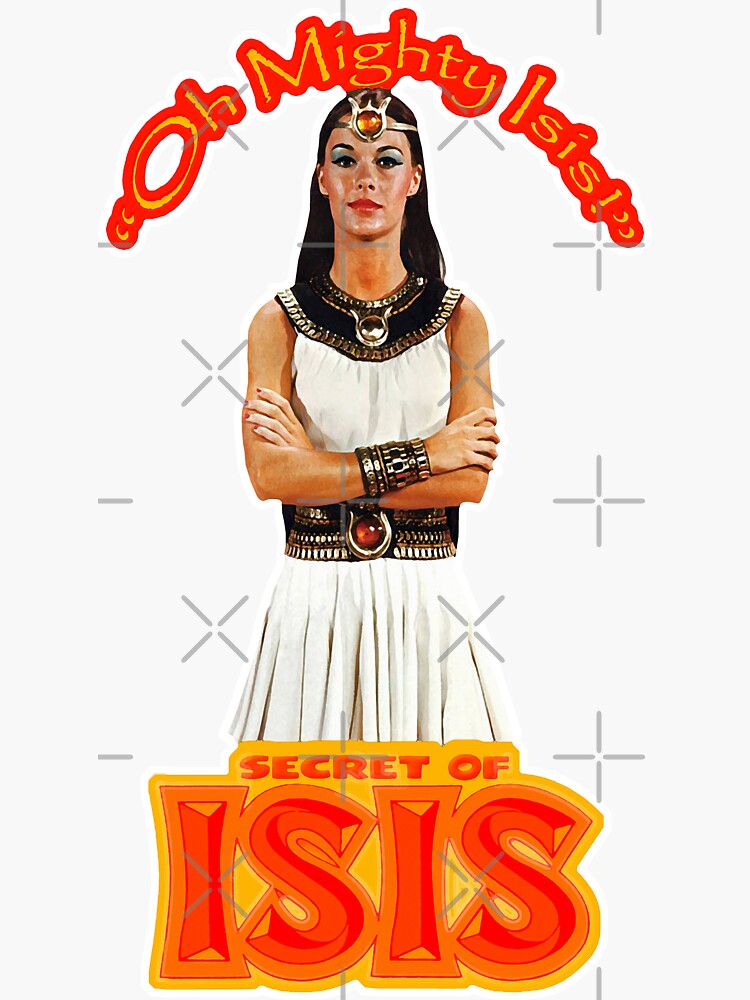 "Oh Mighty Isis - Secrets of Isis Tribute" Sticker for Sale by 90snerd ...