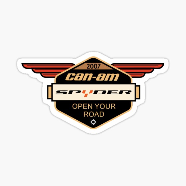 "Can-Am Spyder" Sticker for Sale by Julio Aburto | Redbubble