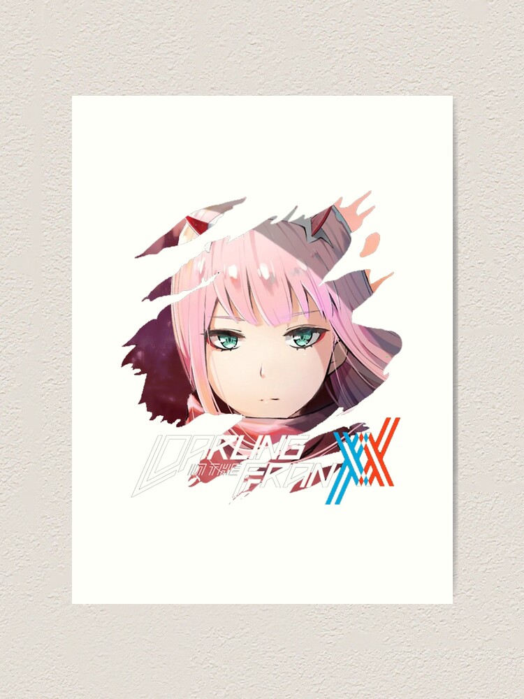 "Zero Two" Art Print for Sale by farinagloria | Redbubble
