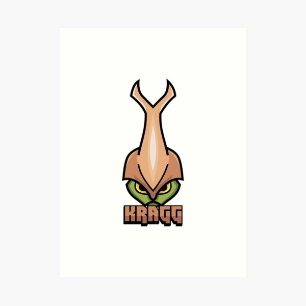 "Kragg Logo" Art Print by ClayMKW | Redbubble