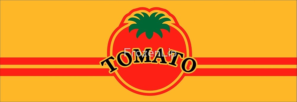 "Tomato Convenience Store Logo (Yellow Background)" by FrozenLip ...