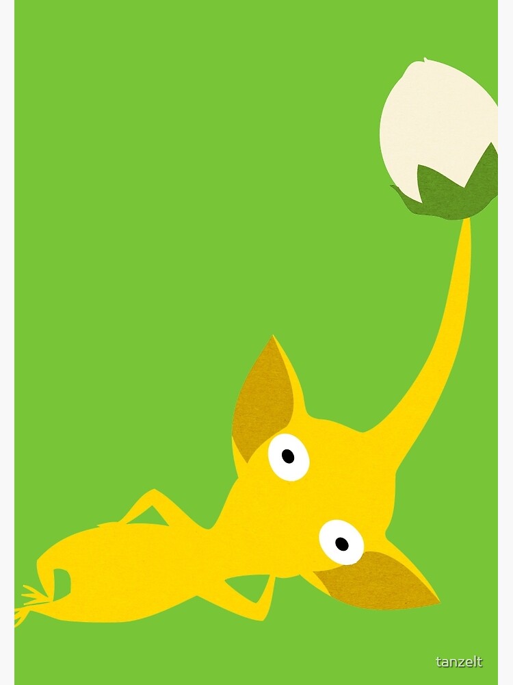 "Yellow Pikmin" Spiral Notebook for Sale by tanzelt | Redbubble