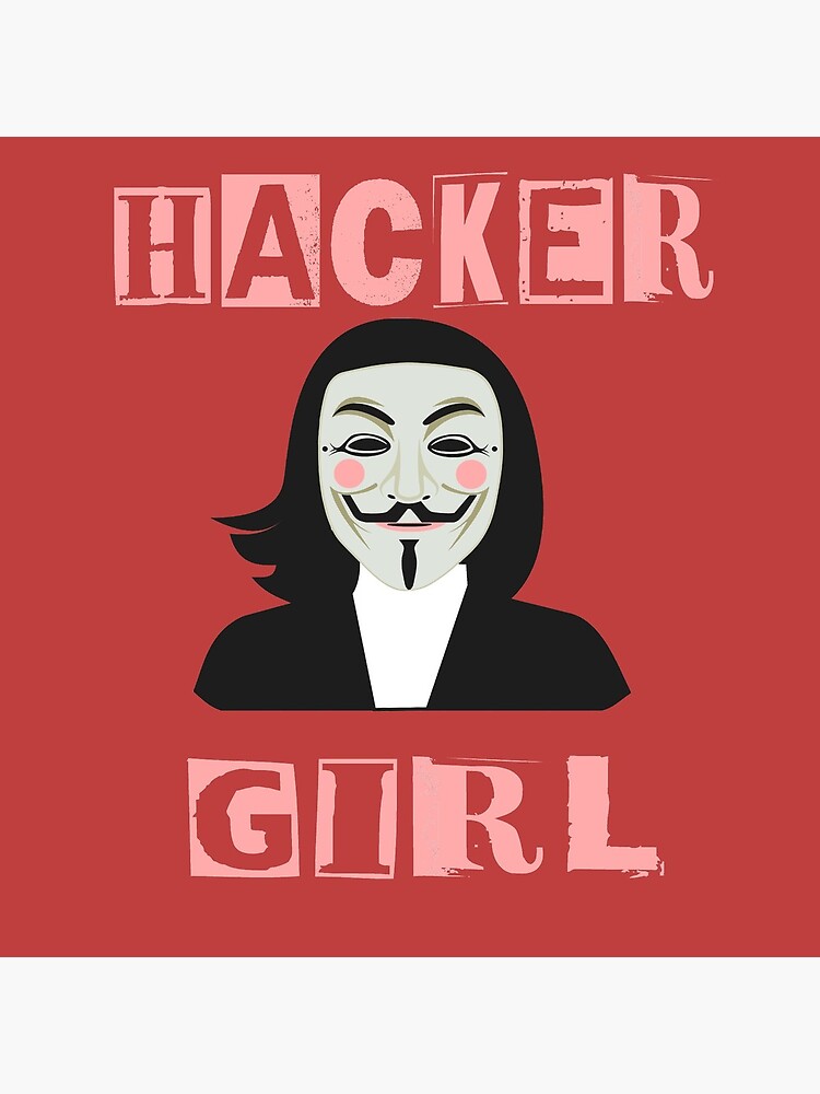 Anonymous Mask Hacker Girl Project Zorgo Game Master Pz4 Acrylic
