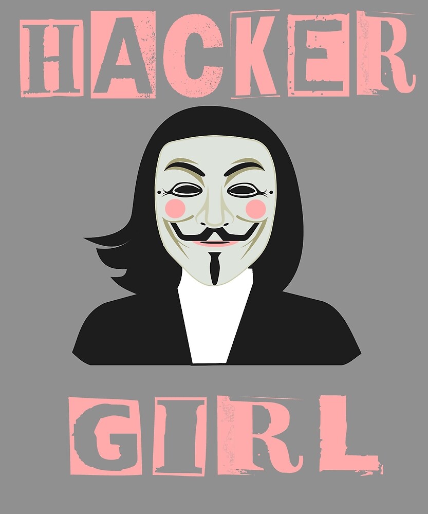 "Anonymous Mask Hacker Girl Project Zorgo Game Master PZ4" by KayelBee ...
