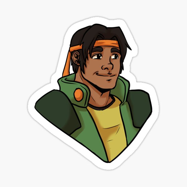 "Hunk sticker" Sticker for Sale by HeartChan | Redbubble