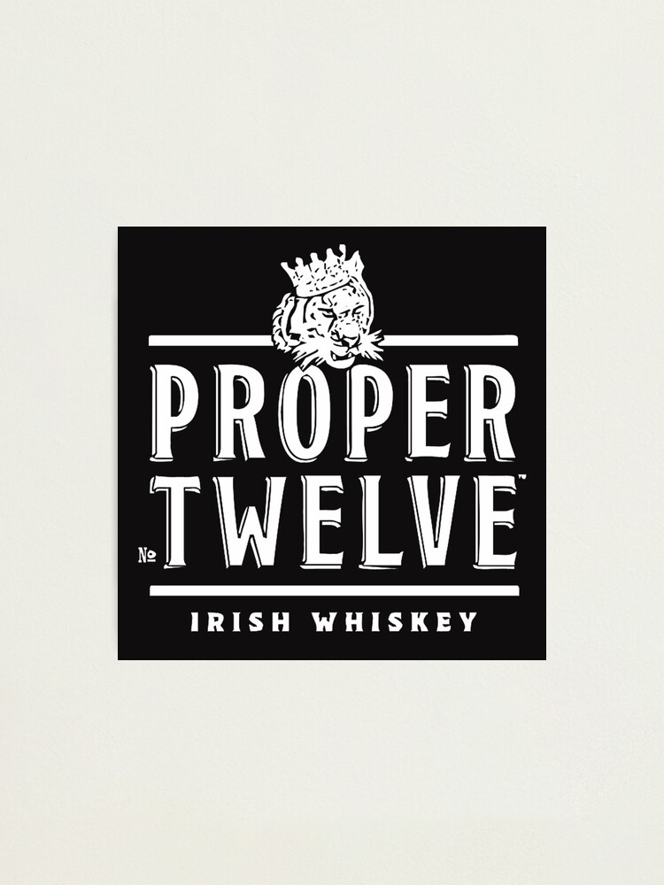 "Proper 12 Proper Twelve Irish Whiskey" Photographic Print for Sale by ...