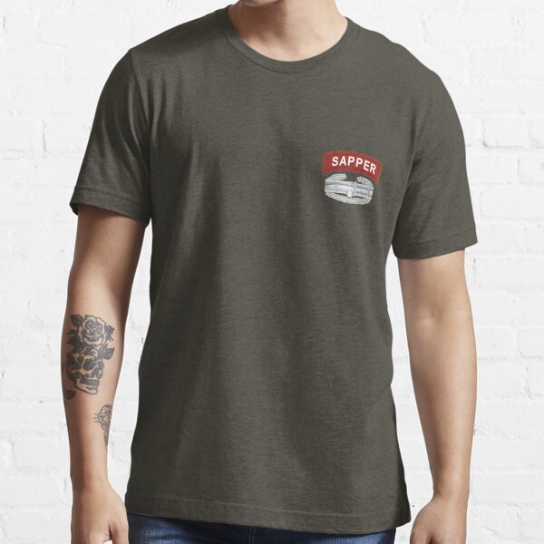 "Combat Action Badge (CAB) Sapper" T-shirt for Sale by jcmeyer ...