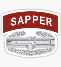 Combat Engineer Stickers | Redbubble